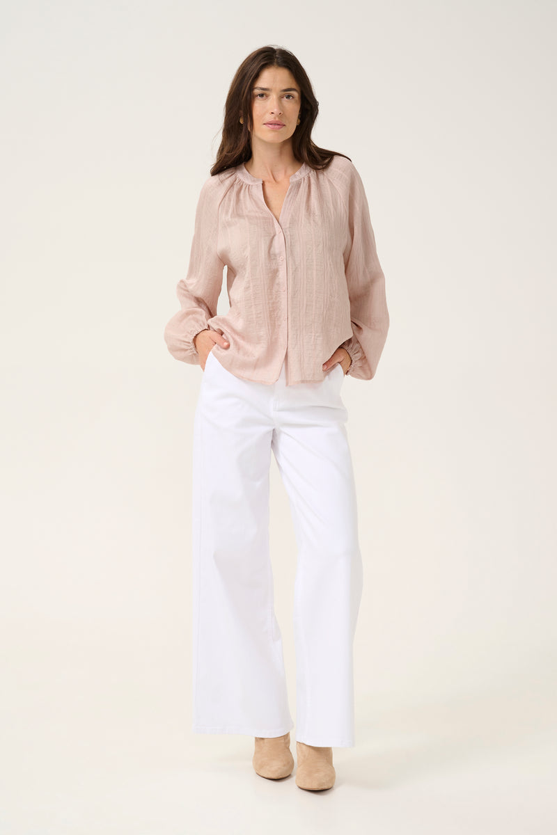 2025SS - Cream - Blouse - CRBarbara Shirt – Boutique MOI - Mode féminine